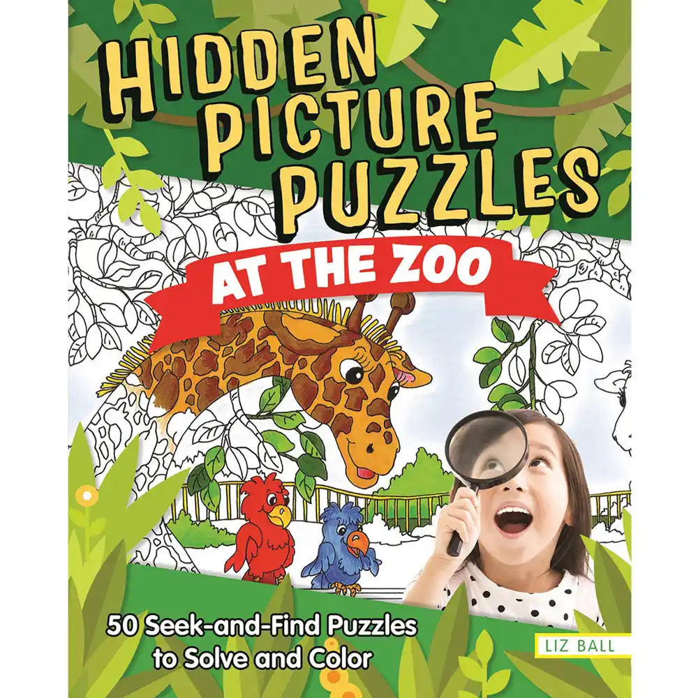 Hidden Picture Puzzle Book - At The Zoo – Bits and Pieces Canada