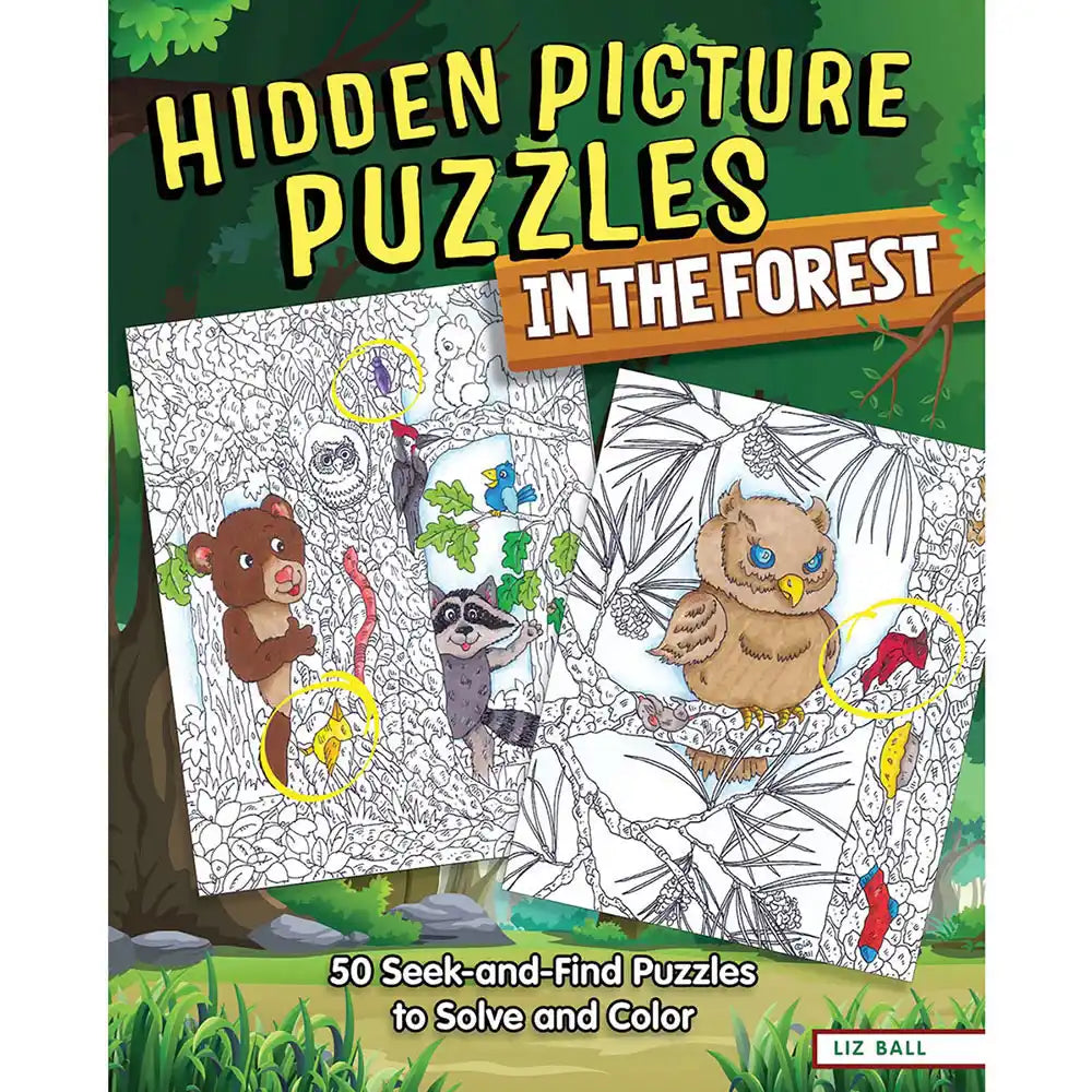 Hidden Picture Puzzle Book - In The Forest – Bits and Pieces Canada