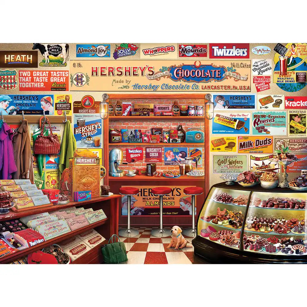 Hershey's Candy Shop 1000 Piece Jigsaw Puzzle – Bits and Pieces Canada