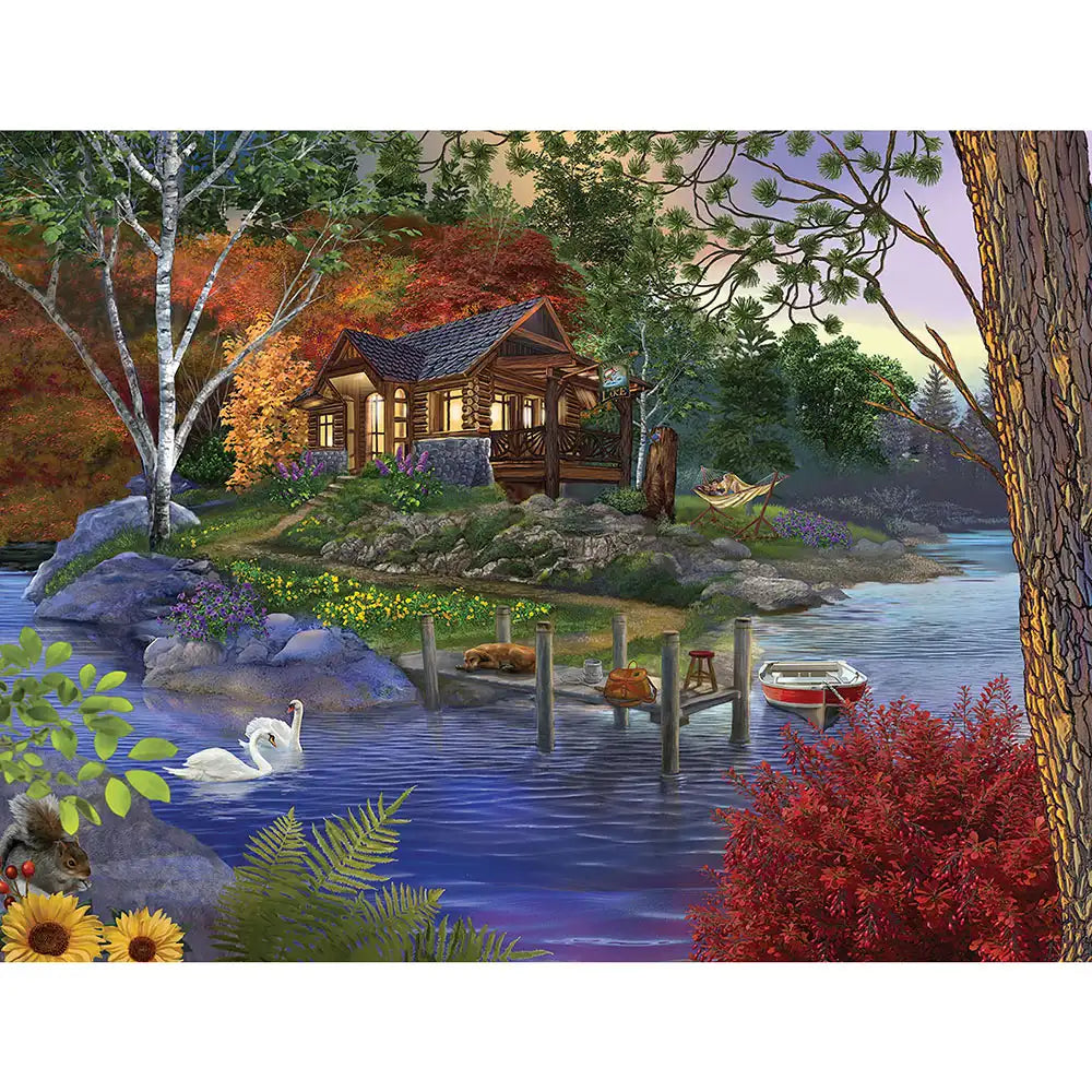 Memory Lake 1000 Piece Jigsaw Puzzle| Bits and Pieces Canada