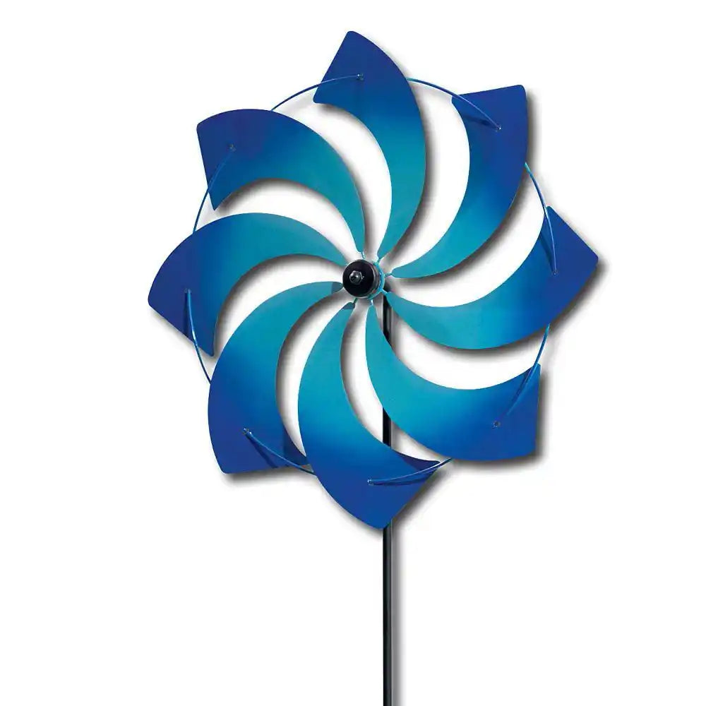 Blue Pinwheel Stake Windspinner – Bits and Pieces Canada