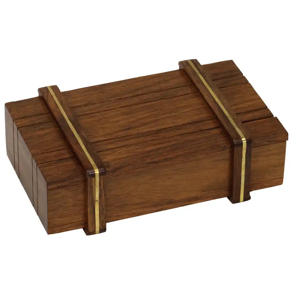 Secret Locked Box with Brass | Bits and Pieces – Bits and Pieces Canada