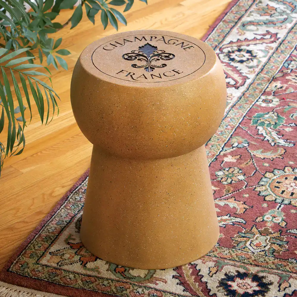 Champagne Cork Side Table | Bits and Pieces Canada