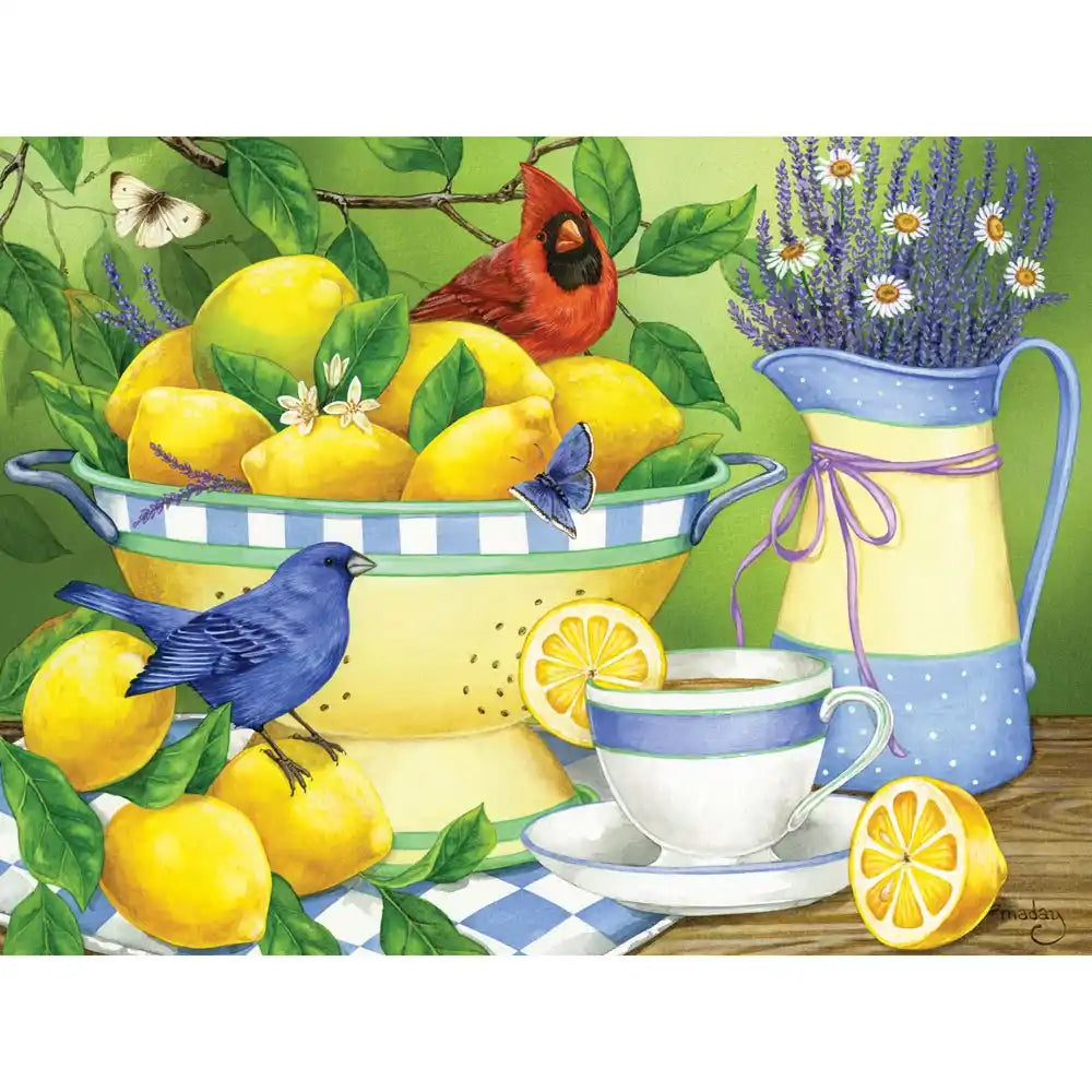 Lemons & Lavender 300 Large Piece Jigsaw Puzzle – Bits and Pieces Canada