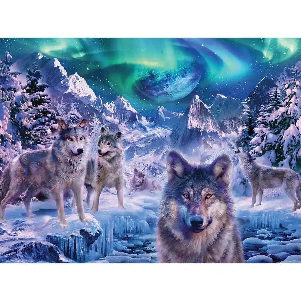 Winter Wolf 300 Large Piece Jigsaw Puzzle | Bits and Pieces – Bits and ...