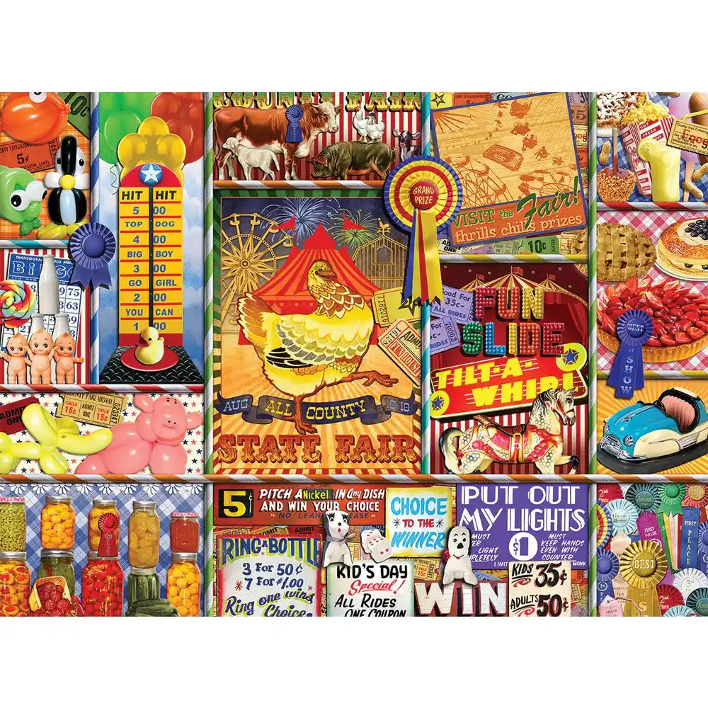 State Fair Collage 1000 Piece Jigsaw Puzzle | Bits and Pieces Canada