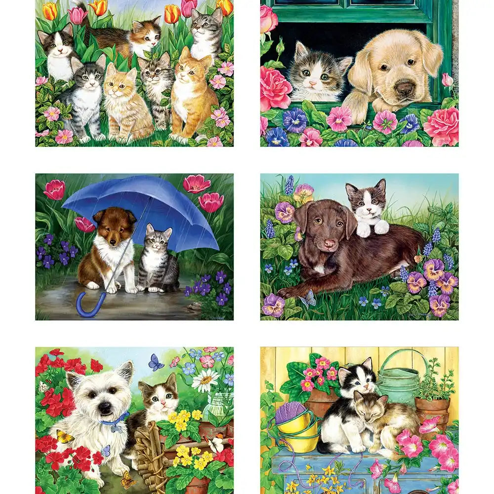 Set of 6: Jane Maday 1000 Piece Jigsaw Puzzles | Bits and Pieces – Bits ...