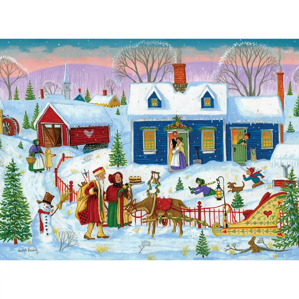 Jolly Visitors 1000 Piece Jigsaw Puzzle | Bits and Pieces Canada
