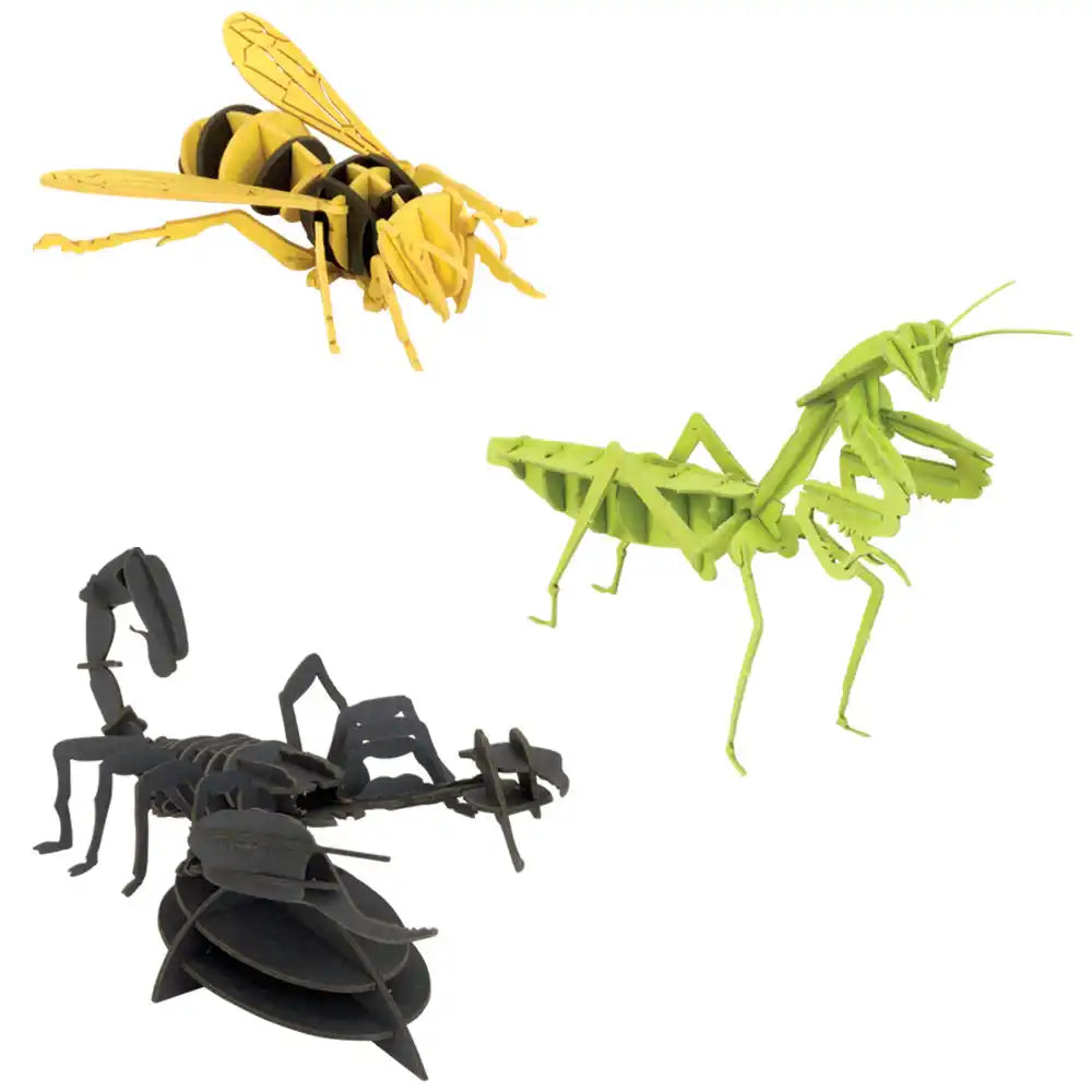 Set of 3: Dimensional Bug Puzzles at Bits and Pieces Canada